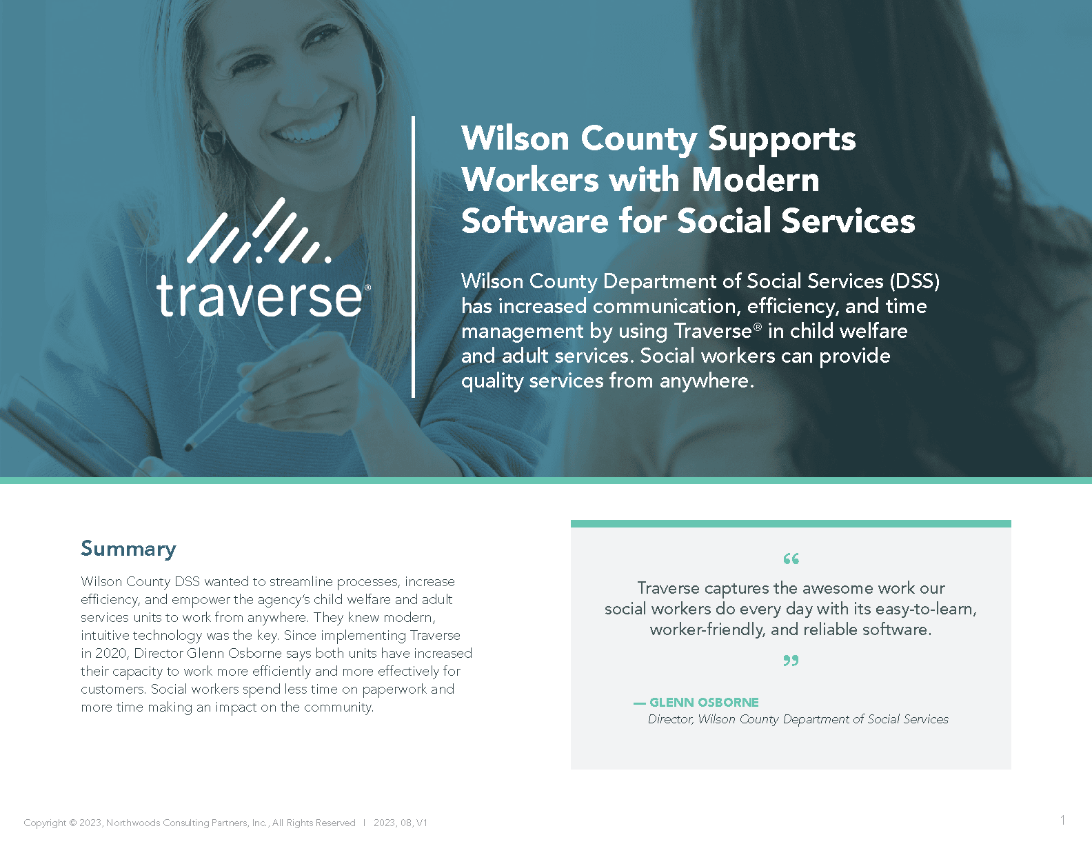 Wilson County Supports Workers with Modern Software for Social Services - Team Northwoods